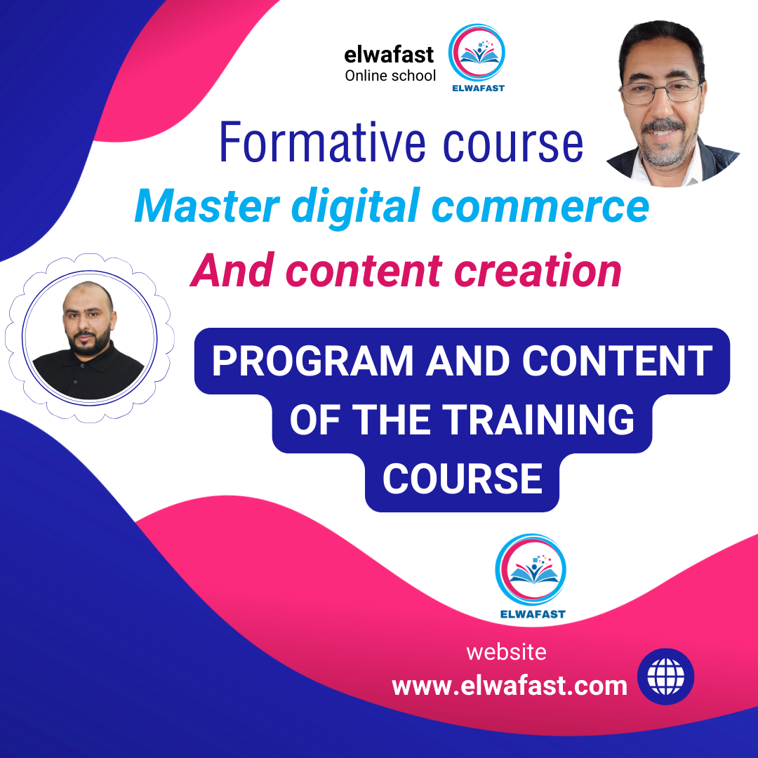 Program and content of the training course - Elwafast